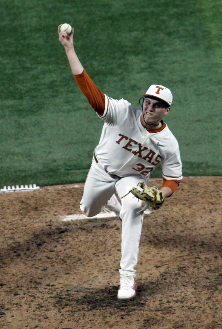 Photos: Thievery! Texas outfielder Eric Kennedy steals second base ...