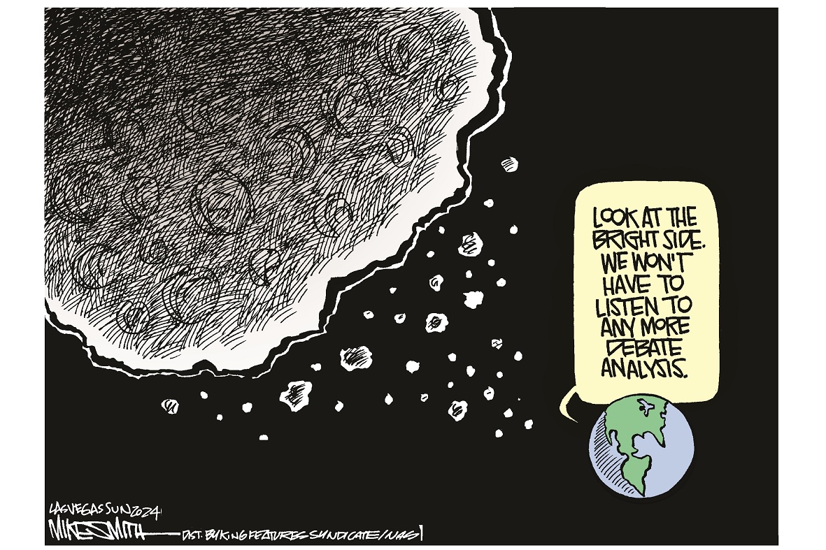 Overpopulation Editorial Cartoon
