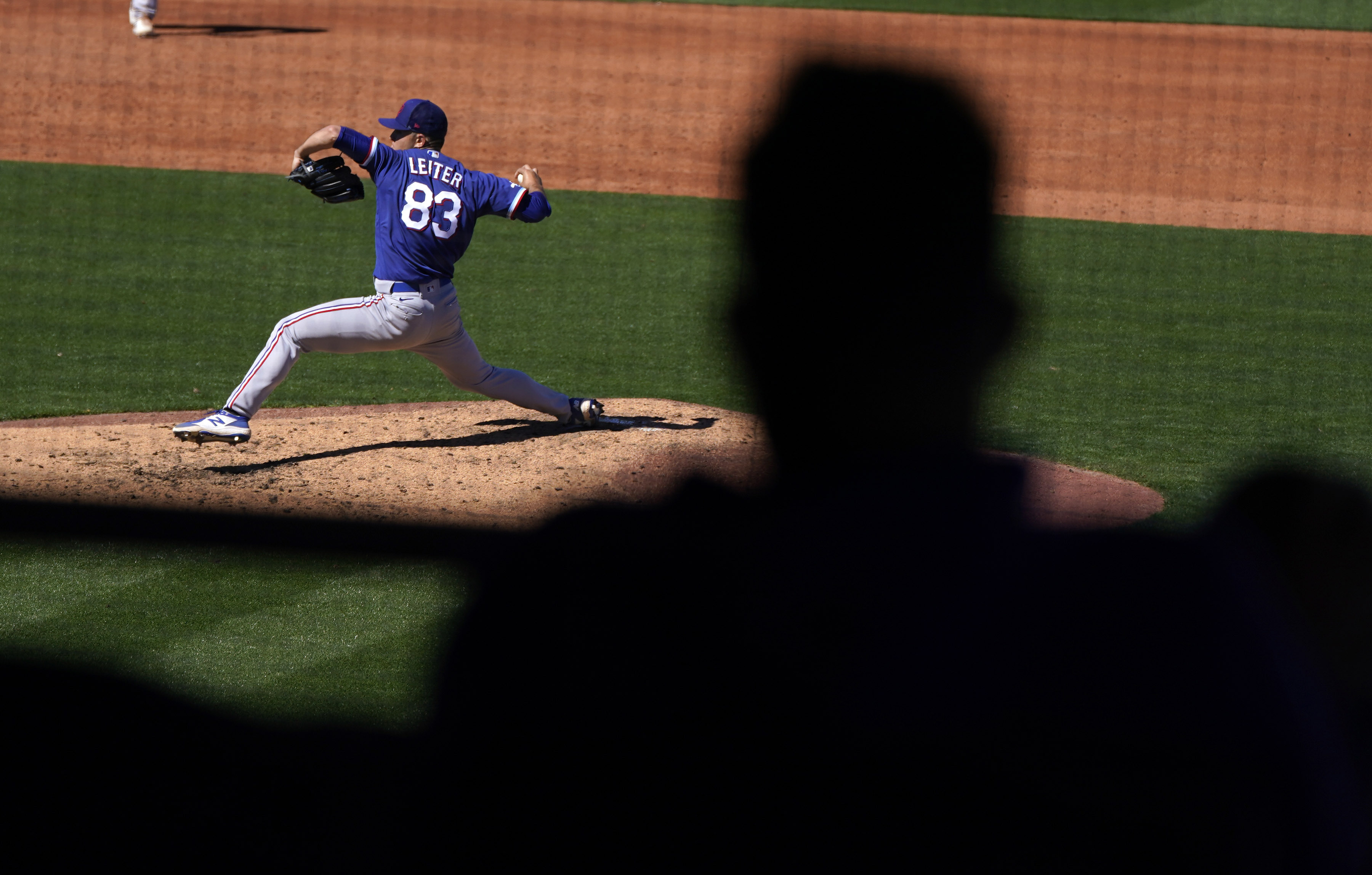 Photos: Oppo triple! Rangers prospect Dustin Harris connects on a ...