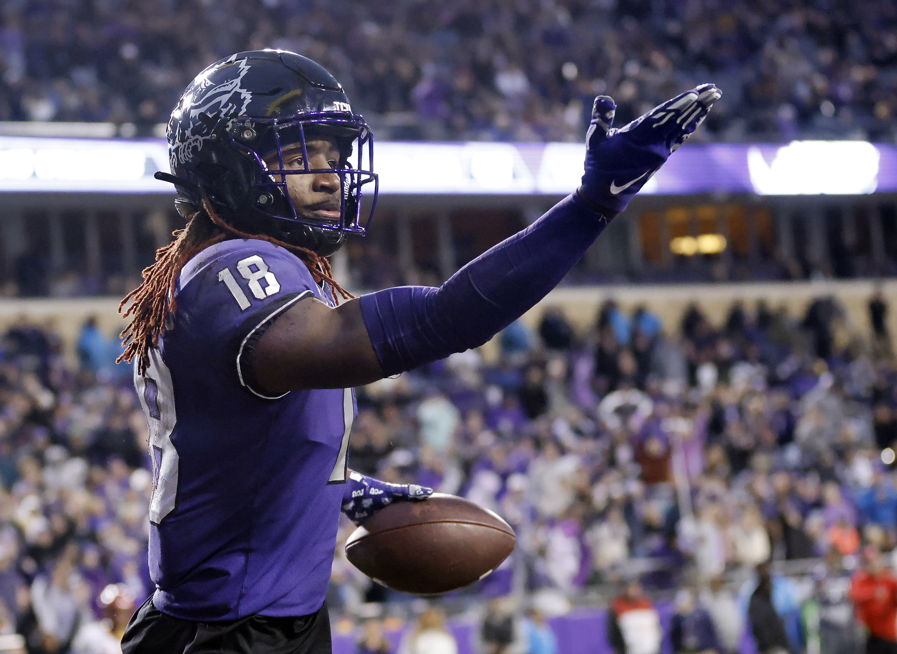 Staying perfect: See photos from TCU's dominant victory over Iowa State