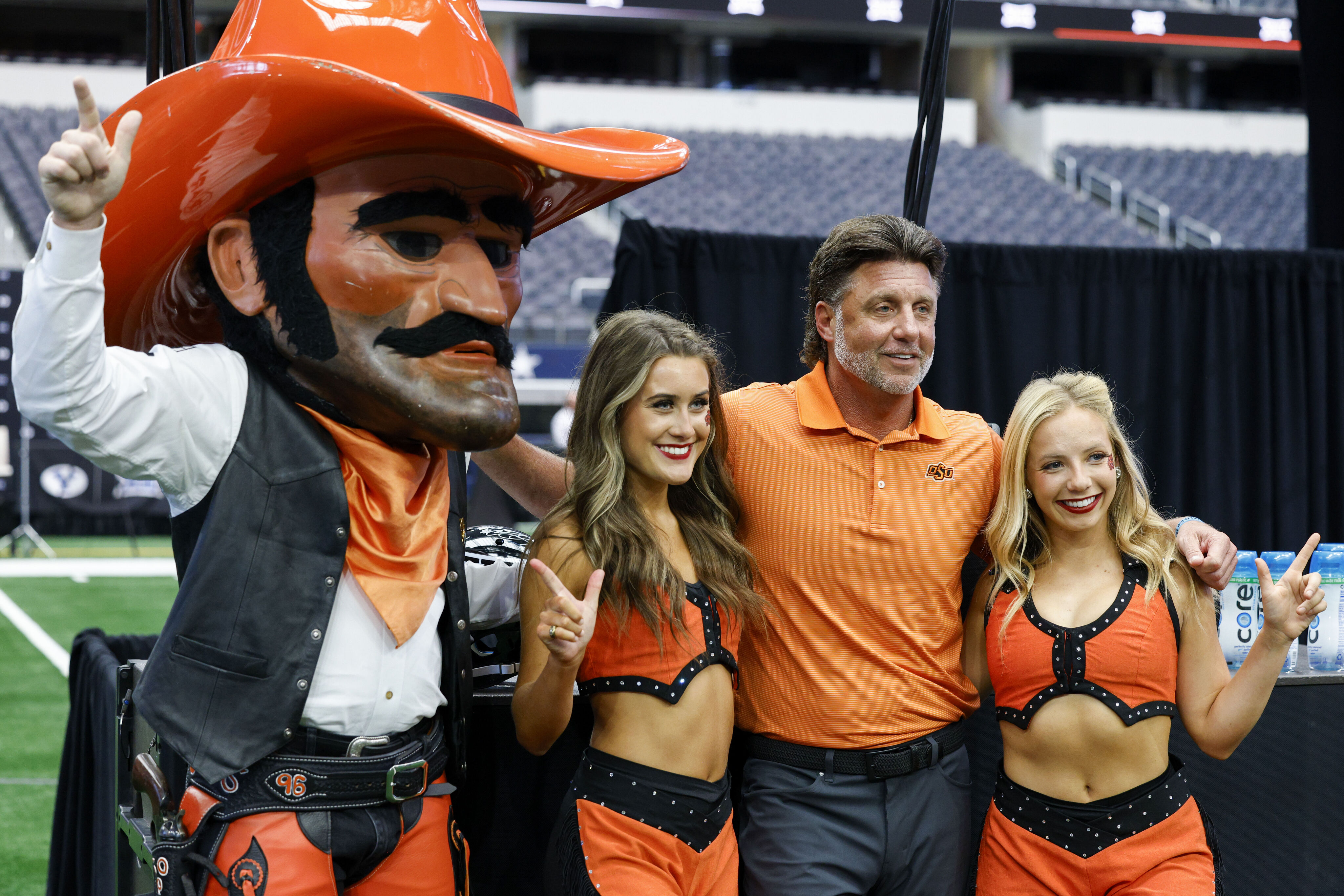 Looking sharp: See photos from Big 12 media day at AT&T Stadium