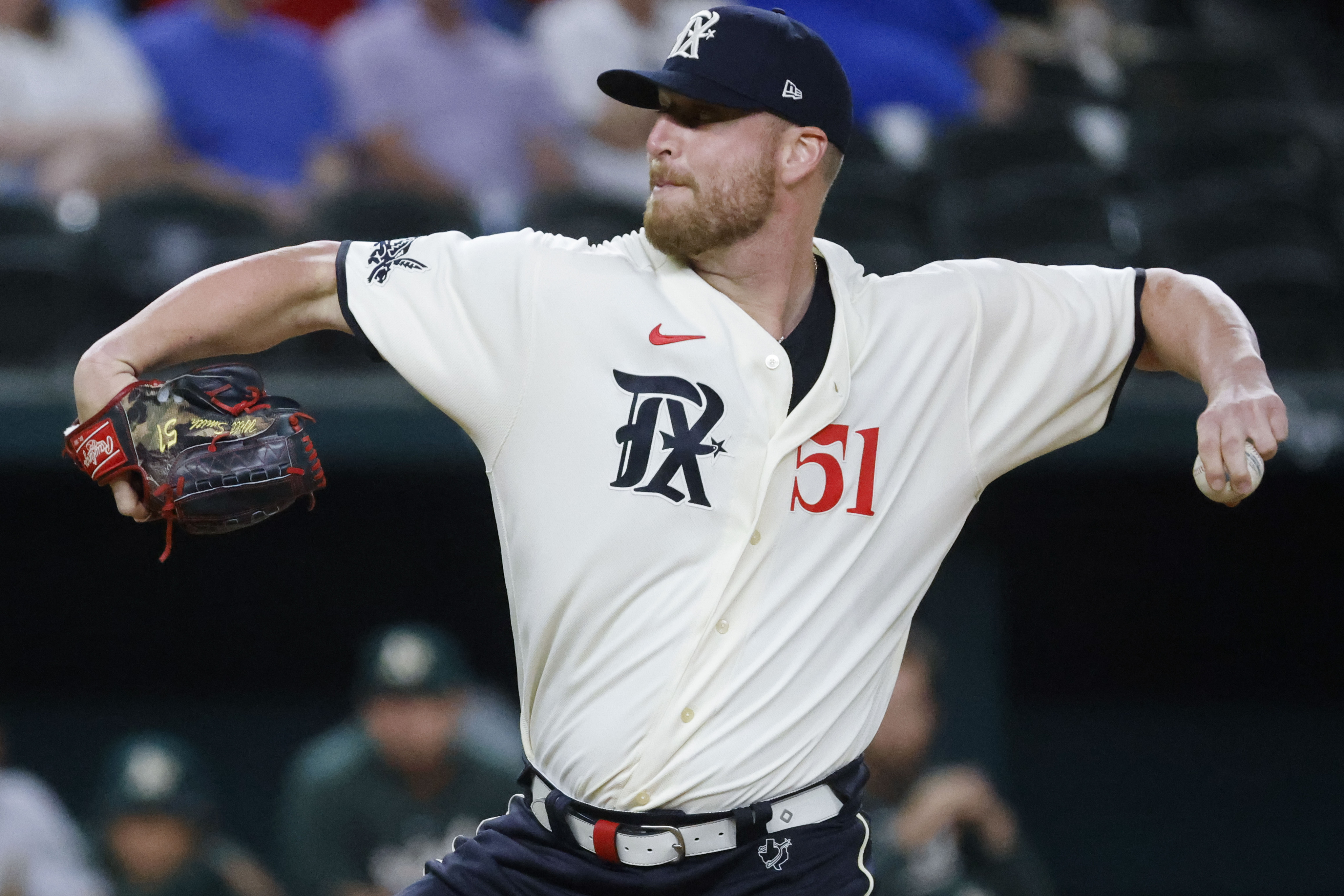 Photos: Rangers City Connect jerseys debut at Globe Life Field