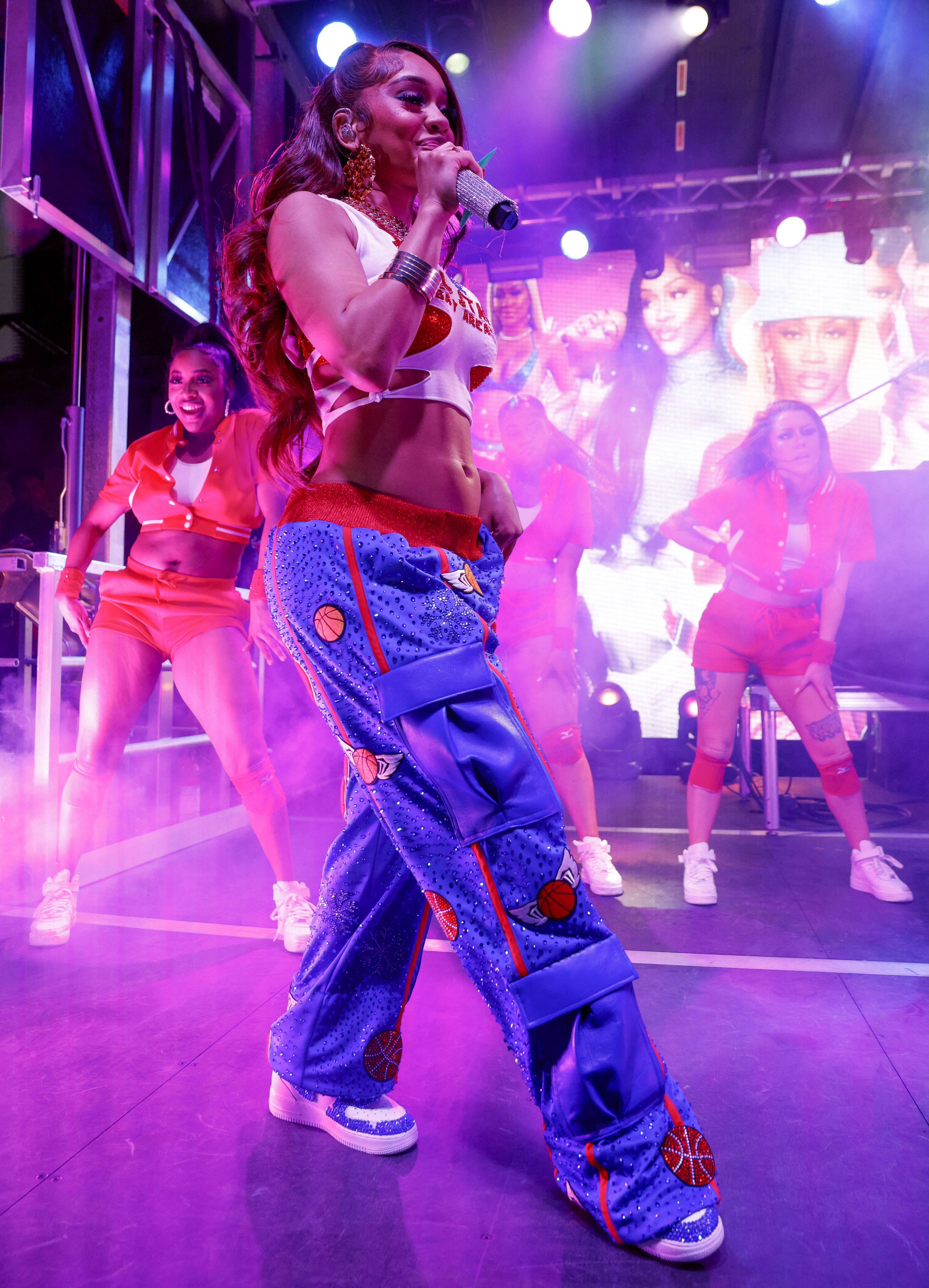 Photos: Saweetie takes the stage at Final Four Super Saturday concert