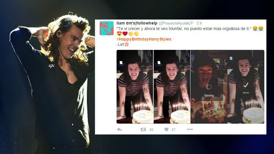 One Direction: Harry Styles cumplió 22 años. Mira las reacciones en ...