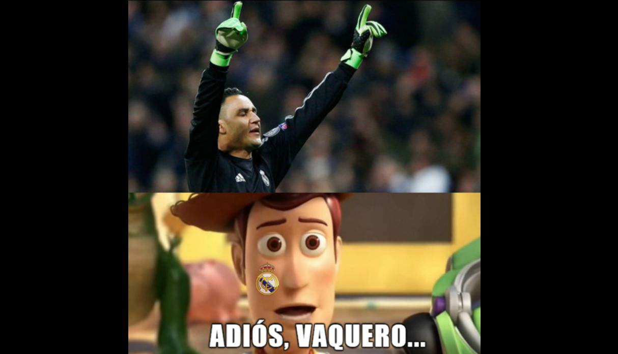 Memes de Keylor Navas tras dejar Real Madrid para fichar por PSG [FOTOS ...