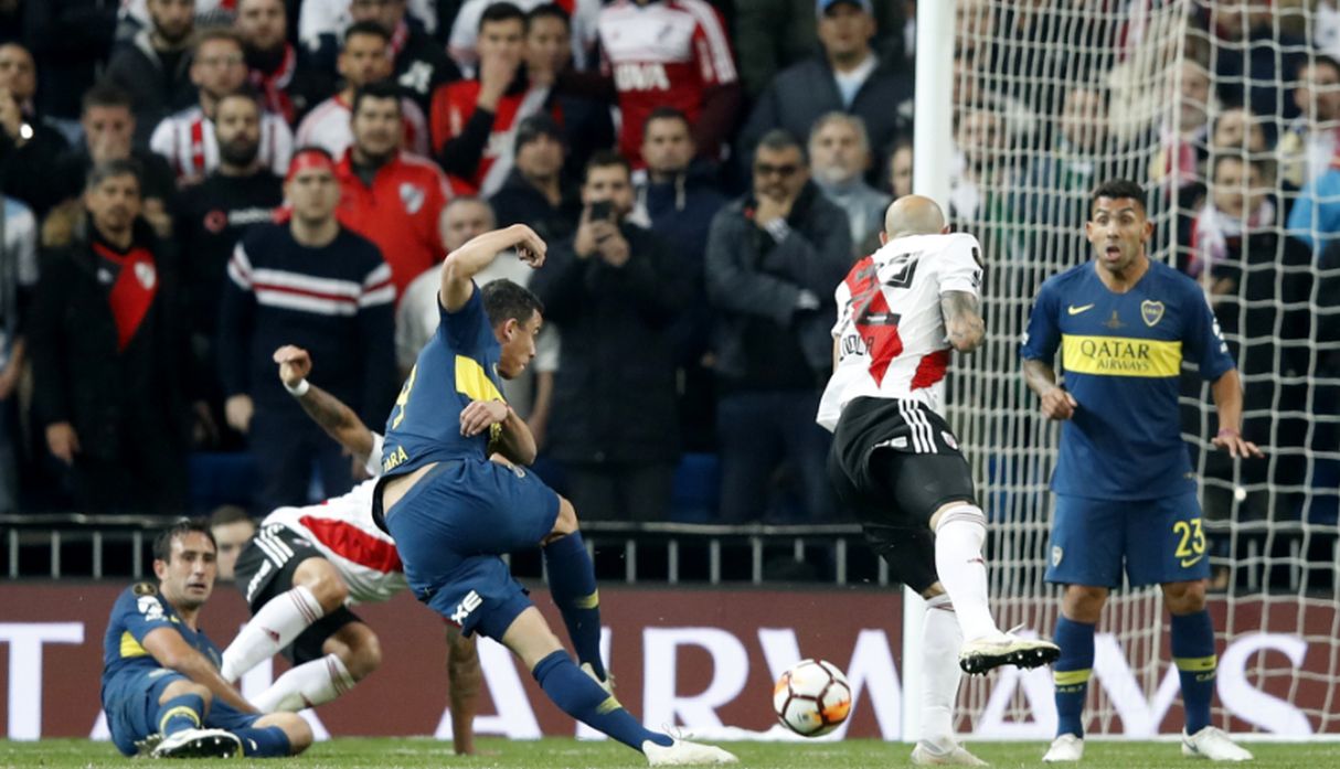 River Plate vs Boca Juniors: Leonardo Jara pudo empatar el encuentro ...