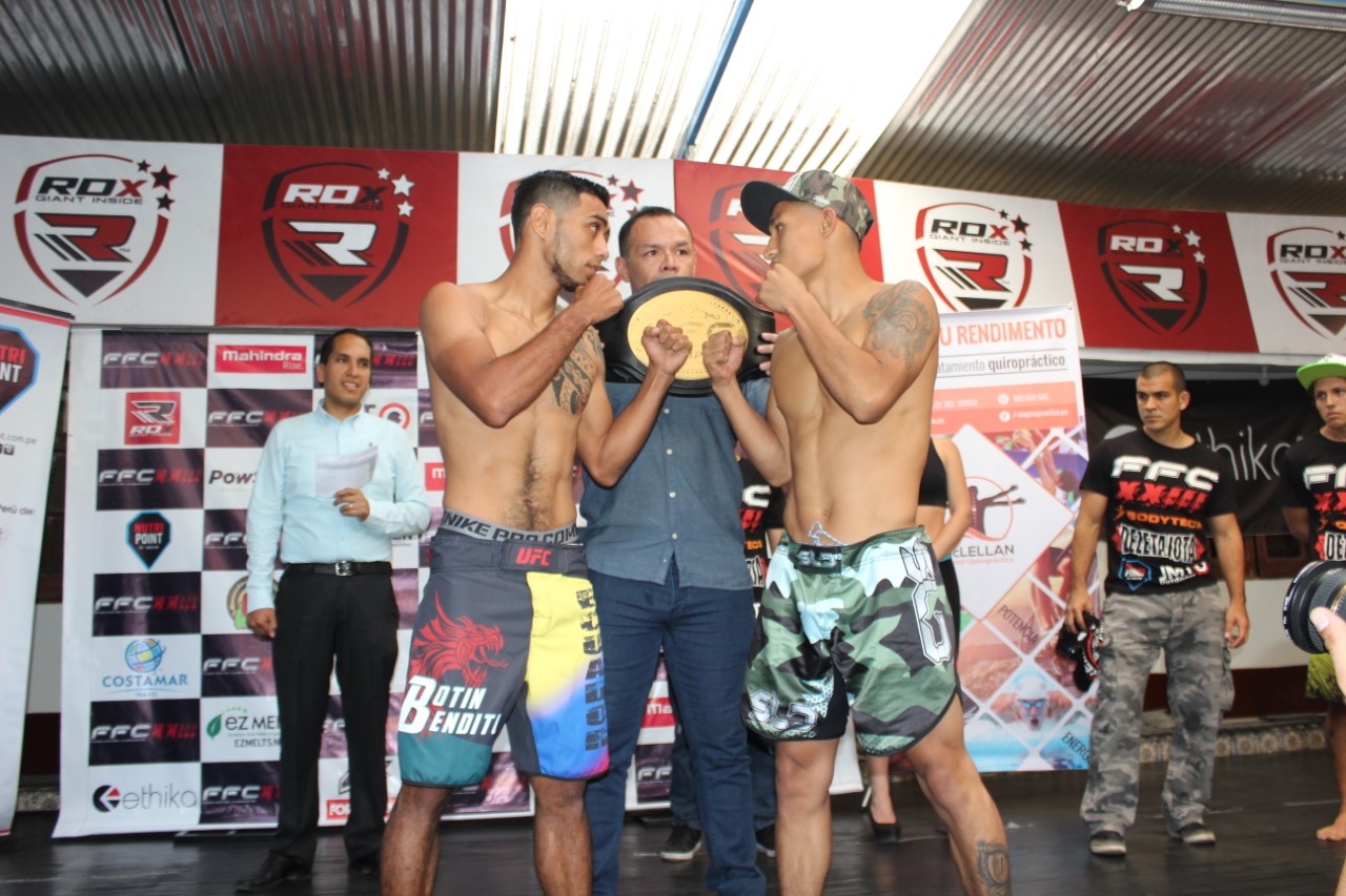 MMA: Renzo 'El Nene' Méndez defiende su cinturón del FFC frente a Dixon ...