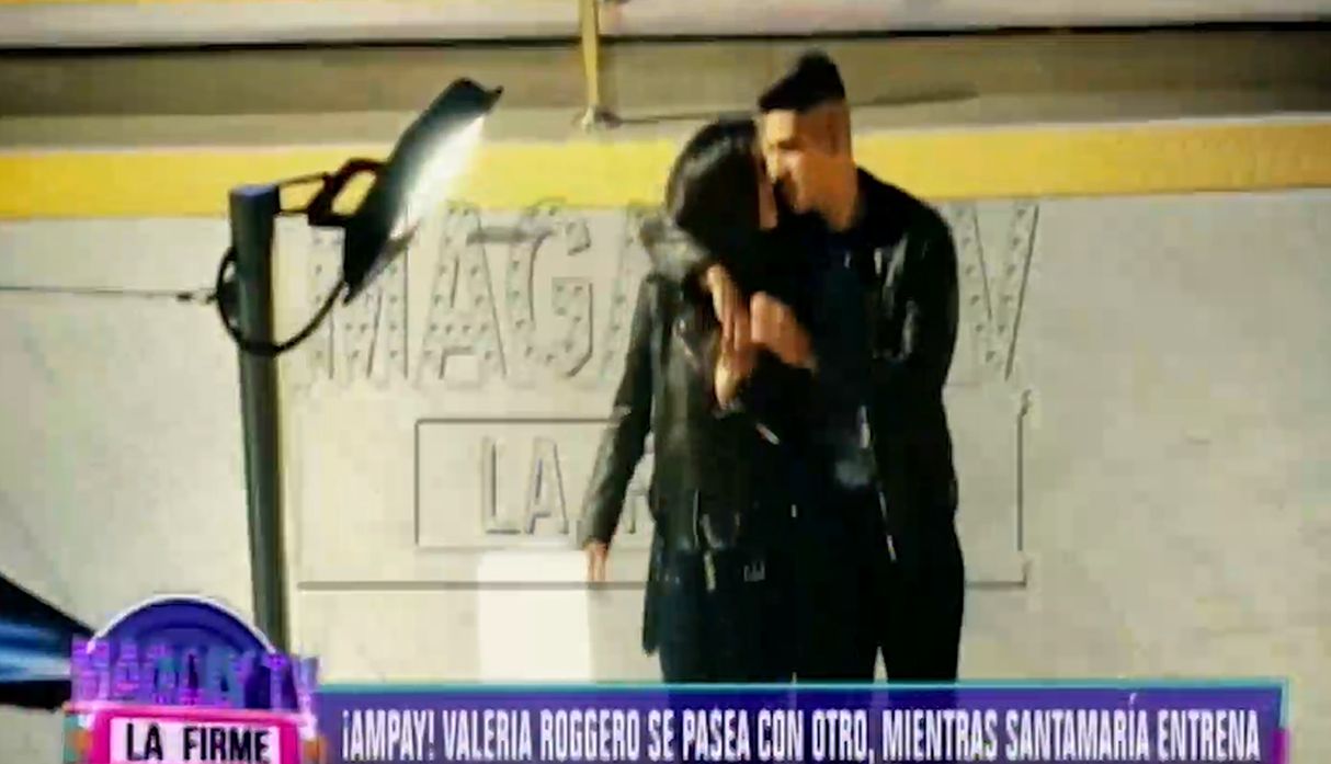 Valeria Roggero fue ampayada con un modelo argentino y Anderson ...