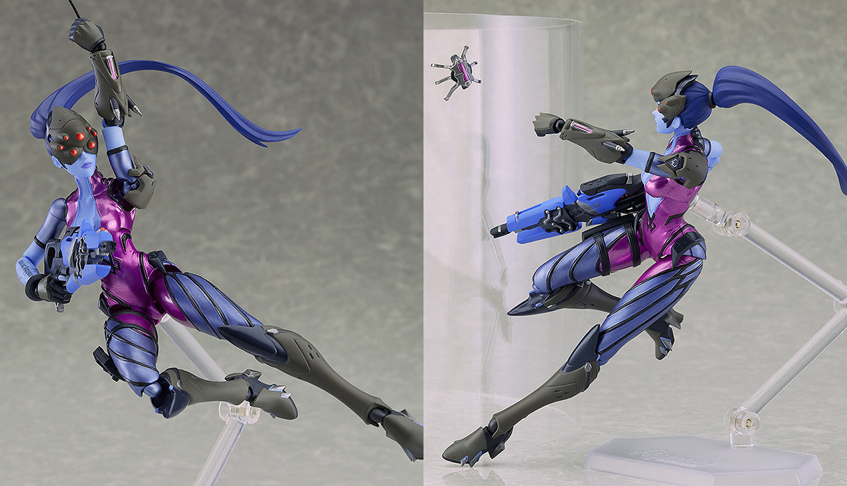 Overwatch: Widowmaker tiene una figura de acción por Figma con muchos ...