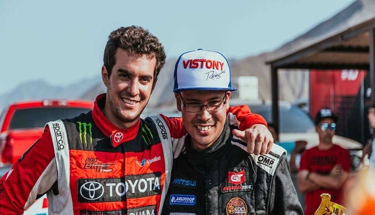 Lucho Mendoza Jr. y Javier Matayoshi en lo más alto del drifting ...