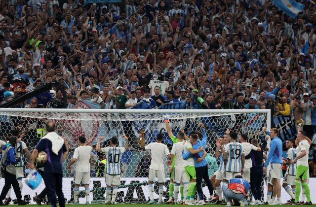 Argentina a final del Mundial Qatar 2022: la efusiva celebración tras ...