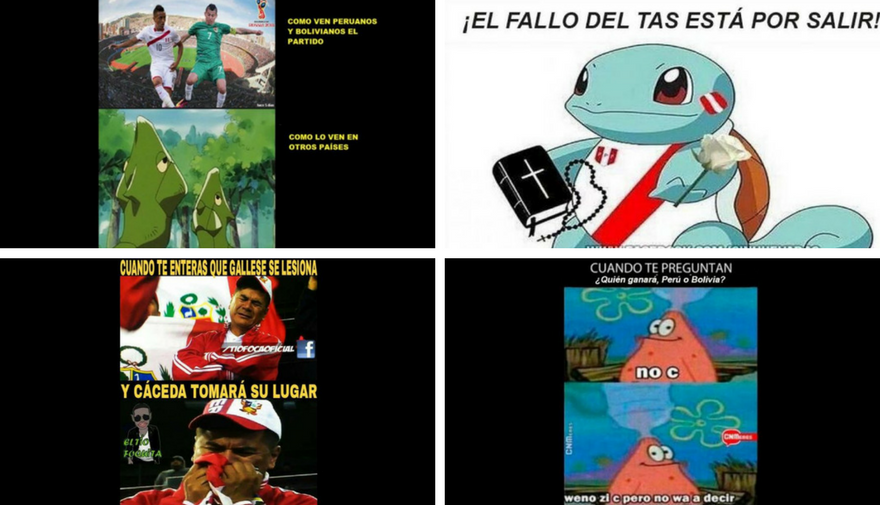 Memes del Perú vs Bolivia en la previa del duelo por Eliminatorias ...
