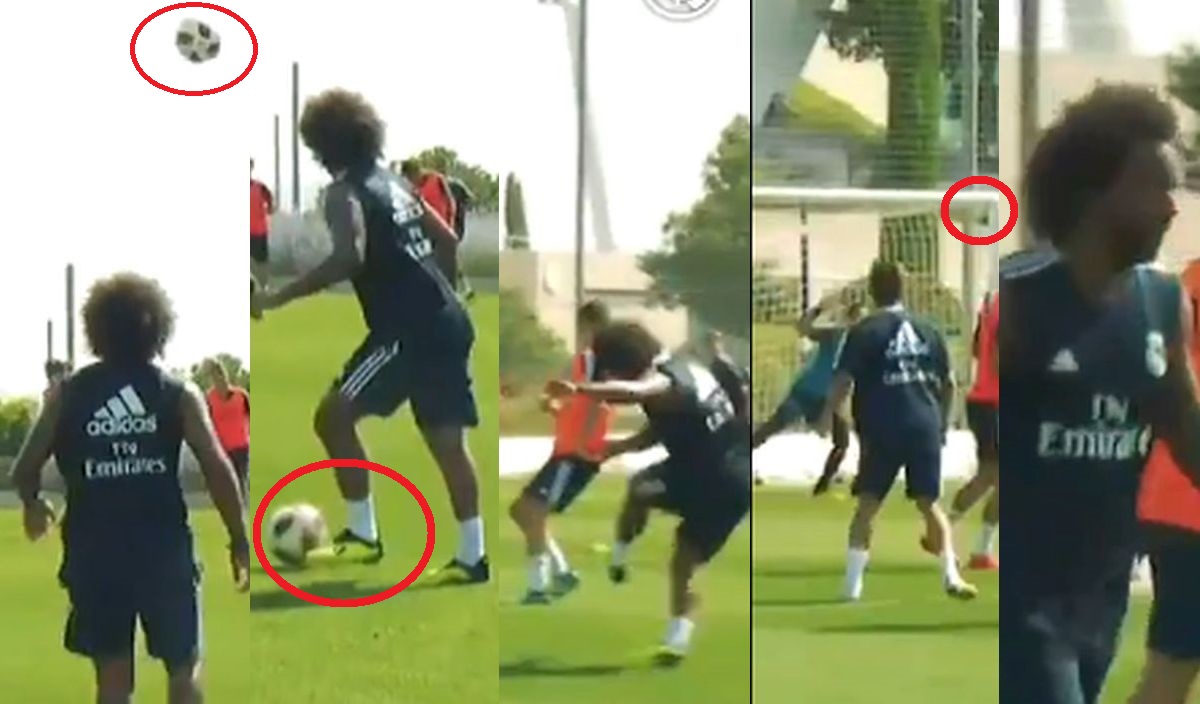 Marcelo y un golazo mágico: Duerme el balón con clase exquisita, la ...