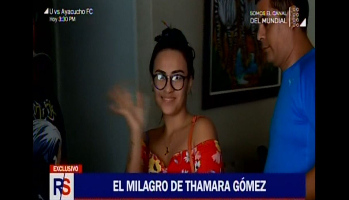 Thamara Gómez reaparece en TV por primera vez tras accidente con el ...