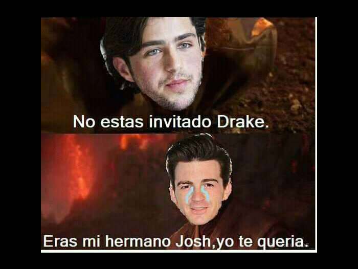 Drake & Josh: memes despiadados porque Josh Peck no invitó a Drake Bell ...