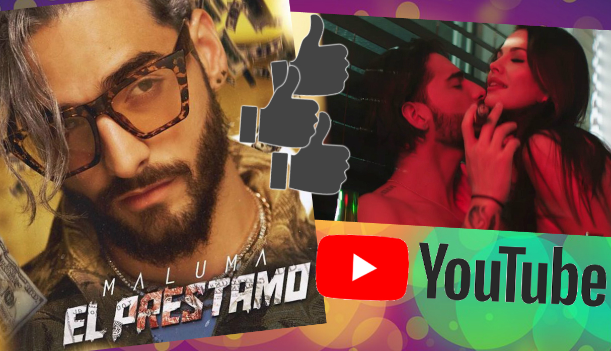 YouTube Video Musical: ¡Maluma lanza su single 'El préstamo' y supera ...
