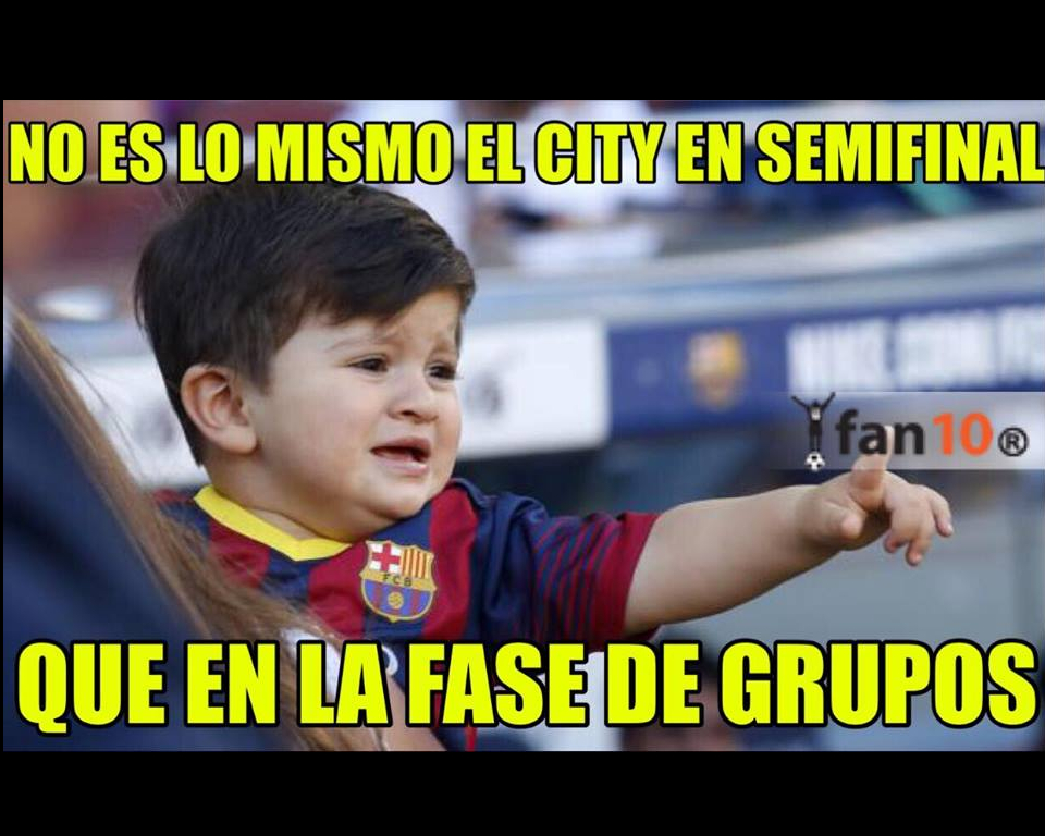 Memes de Barcelona y su derrota 3-1 ante Manchester City en la ...