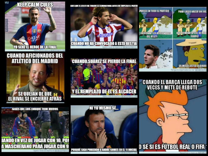 Memes del Barcelona tras empatar con Atlético Madrid y acceder a la ...