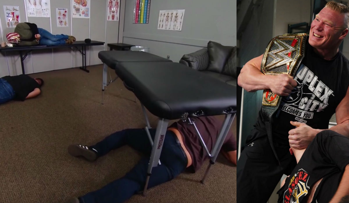 WWE SmackDown: Brock Lesnar acabó con Caín Velásquez, Rey Mysterio y su ...