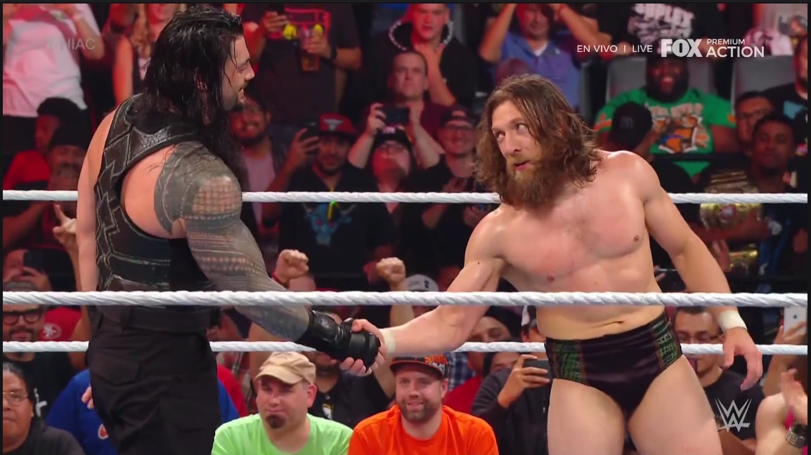 Roman Reigns y Daniel Bryan unieron fuerzas y acabaron con Luke Harper ...