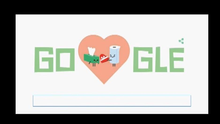 San Valentín: Google dedica 3 doodles por el 'Día del Amor y la Amistad' | ACTUALIDAD | TROME.COM