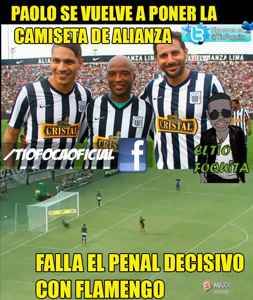 Paolo Guerrero: Memes señalan que falló penal por ponerse camiseta de ...