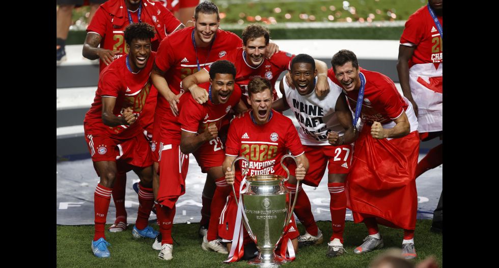 Bayern Múnich y su emocionante festejo tras levantar la copa de la ...