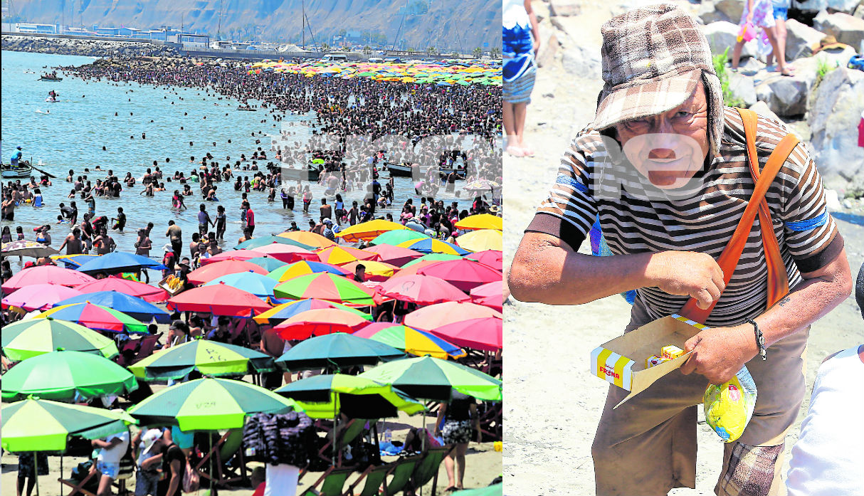 Agua Dulce: ‘Chavito peruano’ vende frunas y hace la ‘garrotera’ en la ...