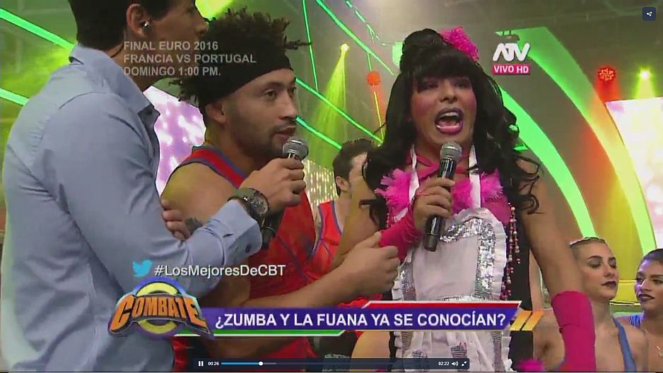 Combate: Zumba fue 'troleado' de forma épica por La Fuana ...