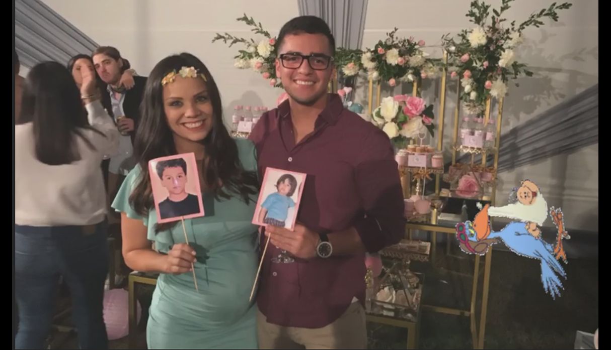 Andrea San Martín celebró junto a su expareja el baby shower de su ...