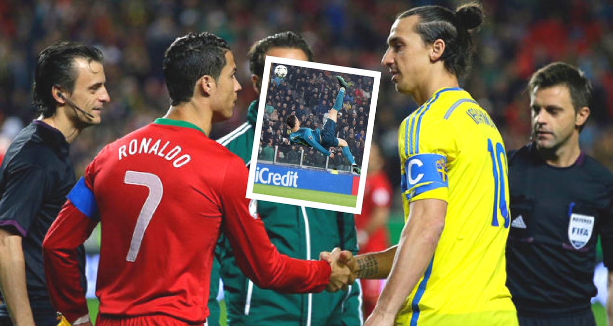 Cristiano Ronaldo: Zlatan Ibrahimovic le planteó este reto tras ver su ...