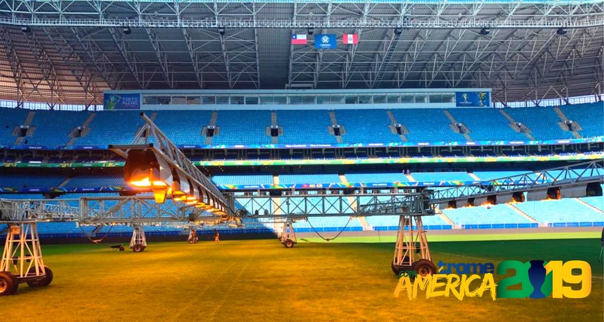 Perú vs Chile: Así recuperan el Arena do Gremio para las semifinales de ...