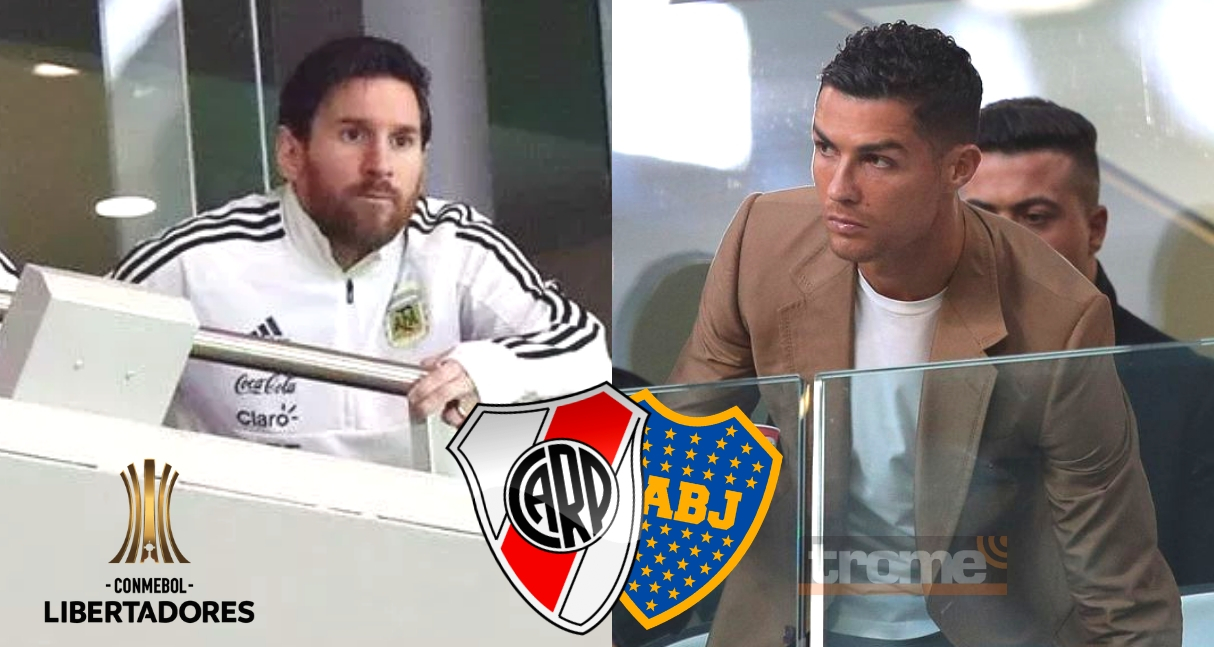Lionel Messi y Cristiano Ronaldo verán el River Plate vs Boca Juniors ...