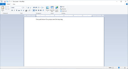 Wordpad En Esta Computadora