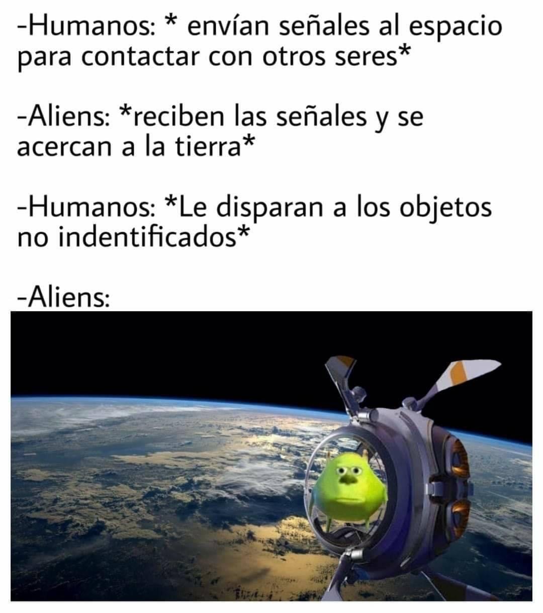 Meme De Extraterrestres Científicos