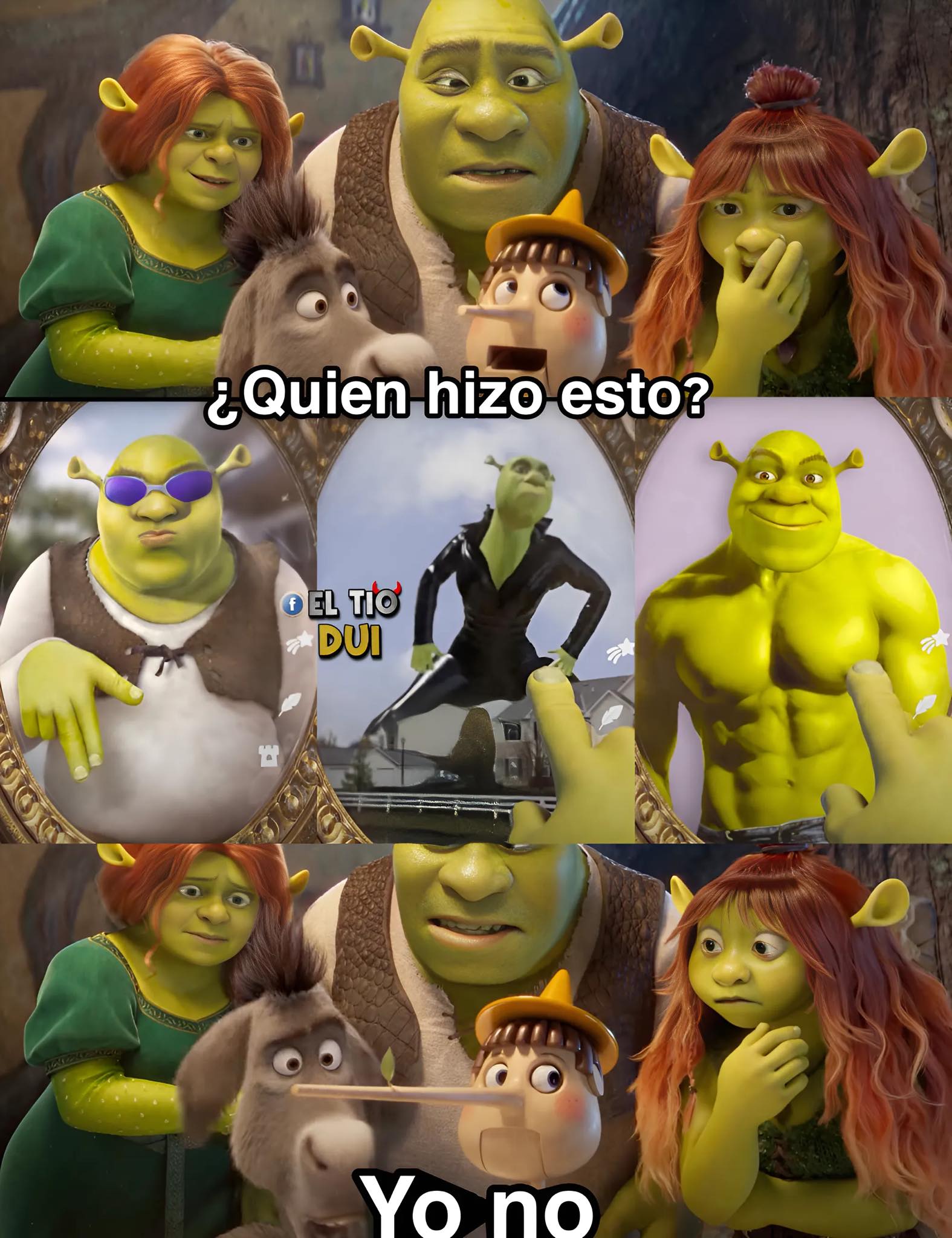 Memes De Shrek Y Burro Shrek Face Meme IdleMeme