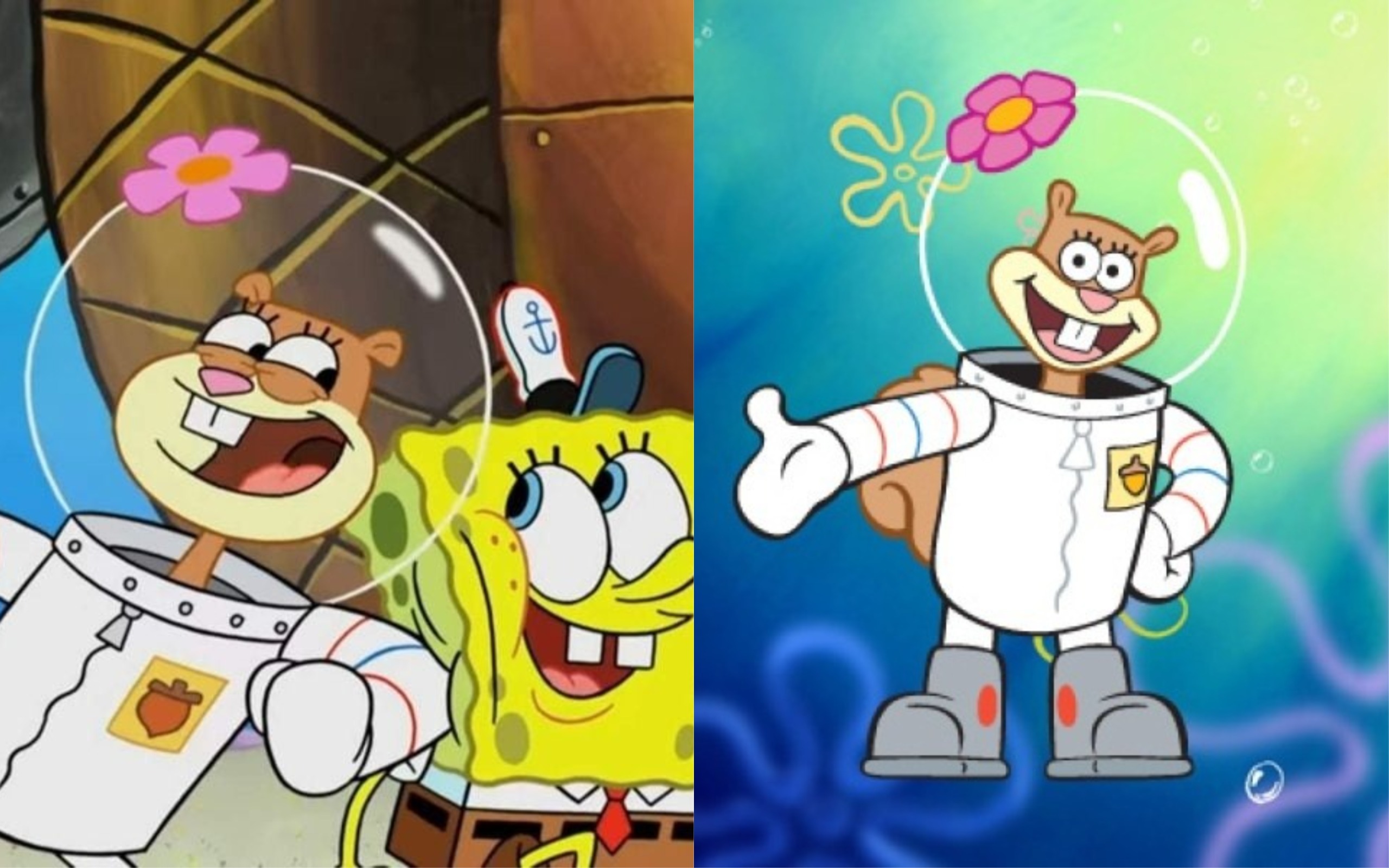 El Astronauta Bob Esponja Sandy