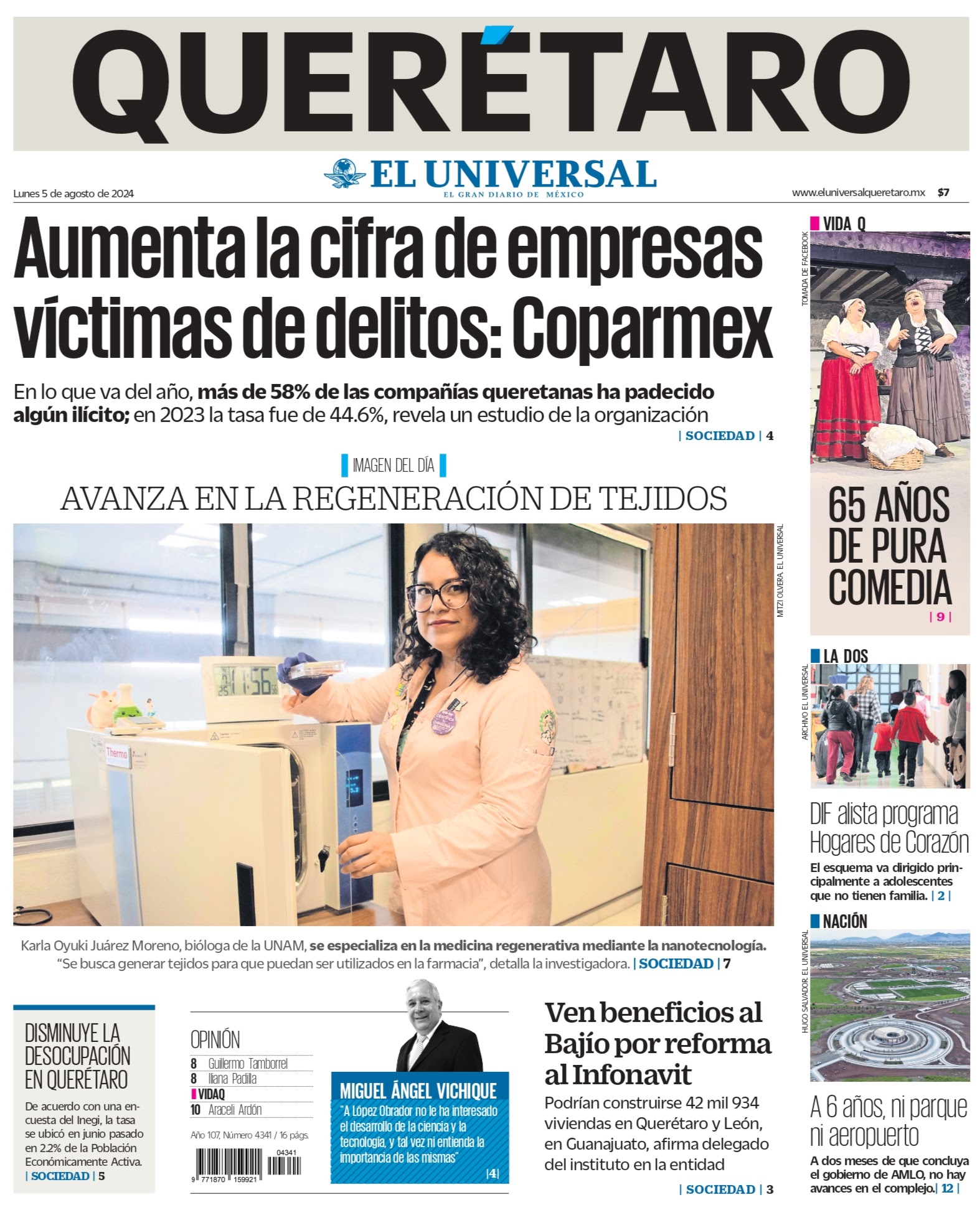 Zulema López / El Universal Querétaro | El Universal Querétaro