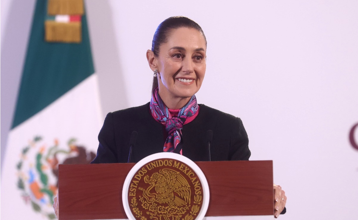 Claudia Sheinbaum presume su primera foto oficial como presidenta de ...
