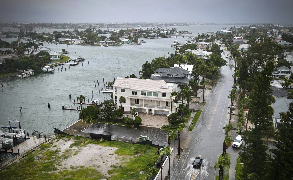 Huracán Milton deja inundaciones y destrozos en Celestún y Progreso ...