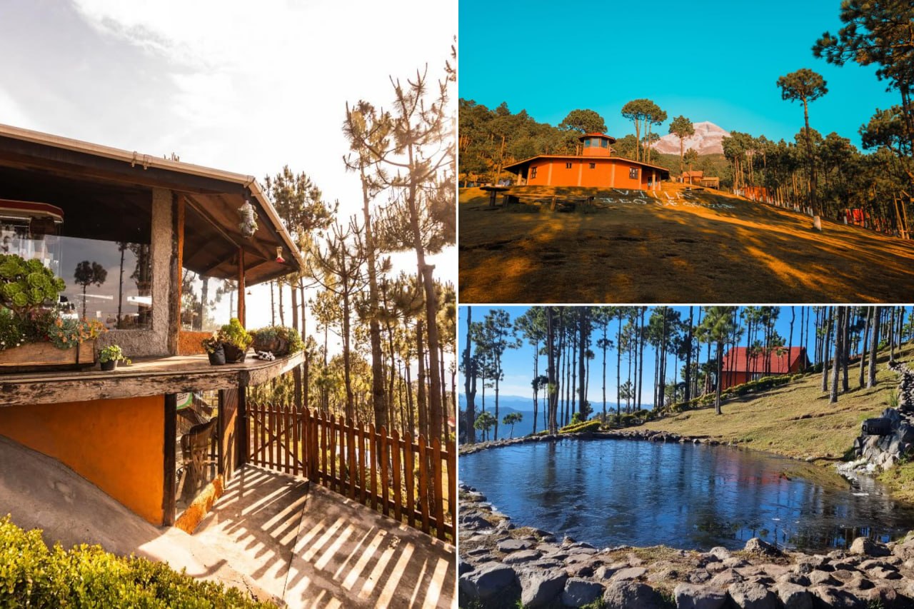 Escápate a estas cabañas en el bosque para disfrutar de la lluvia con ...