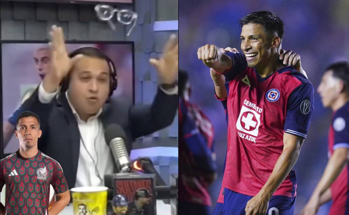 Carlos Hermosillo tuvo un resbalón en pleno programa y se auto albureó
