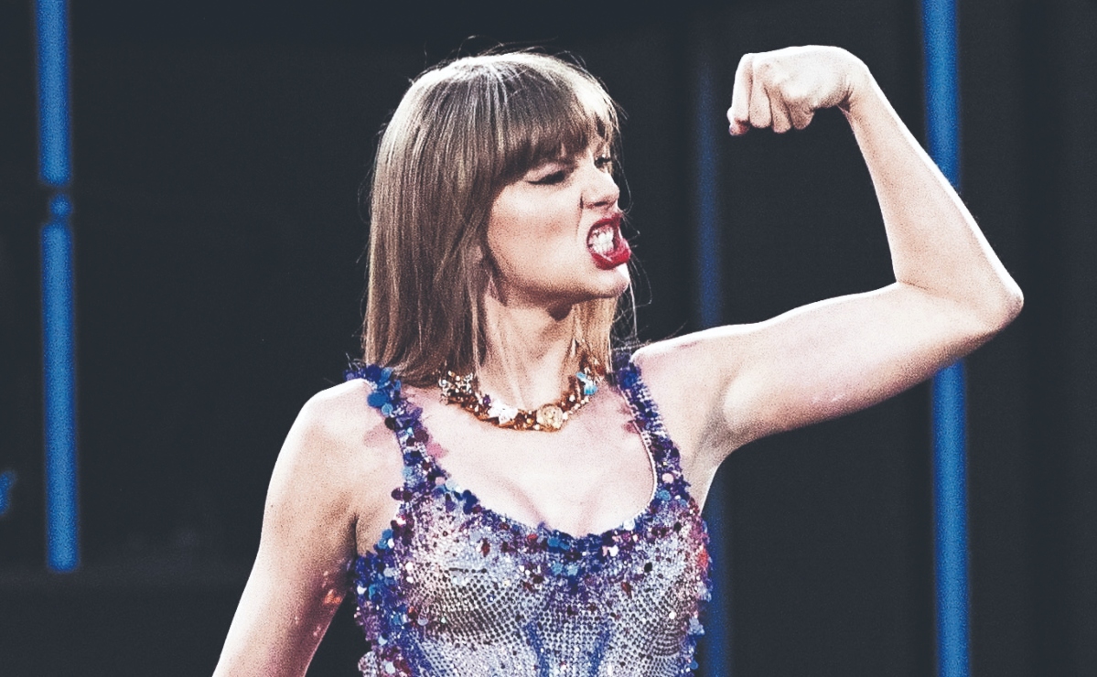 Taylor Swift en bikini posa divertida con Selena Gomez