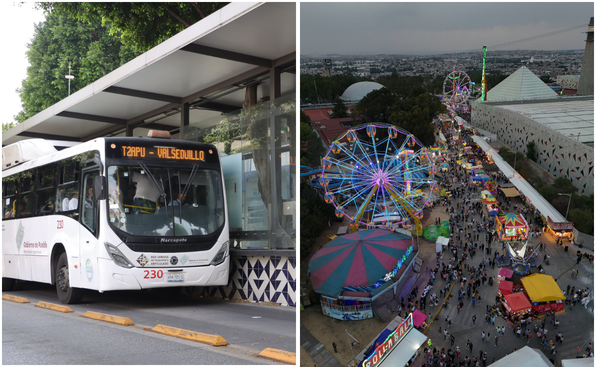 Cuánto cuesta ir a la Feria de Puebla desde la CAPU