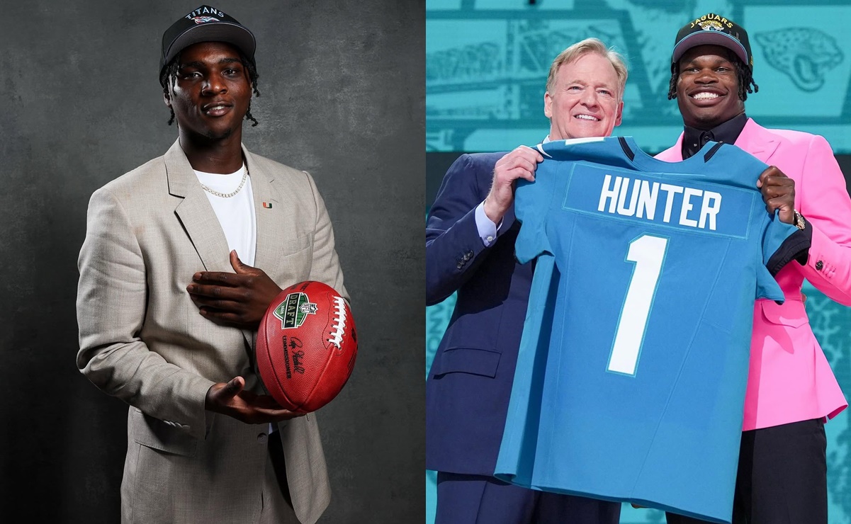 La reacción de Tyler Booker al ser elegido por los Cowboys en el draft ...