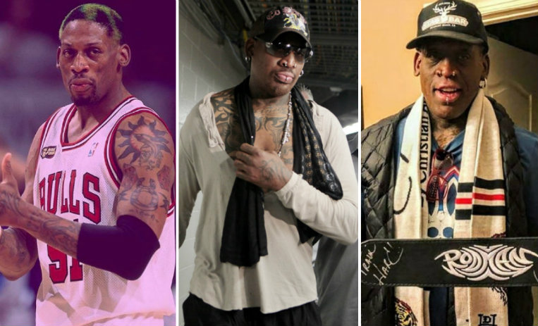 Dennis Rodman Antes E Depois