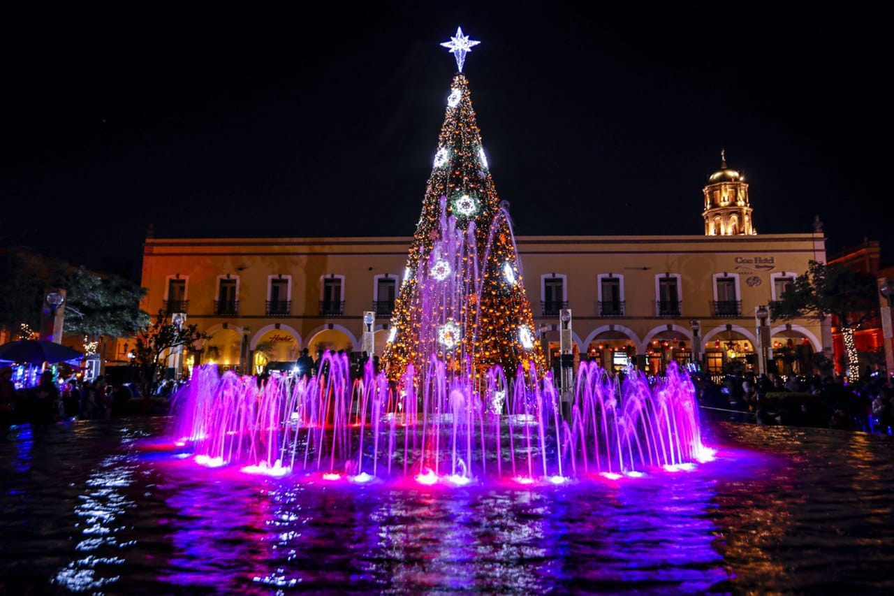 Gratis, puedes patinar sobre hielo en el Centro Histórico de Querétaro