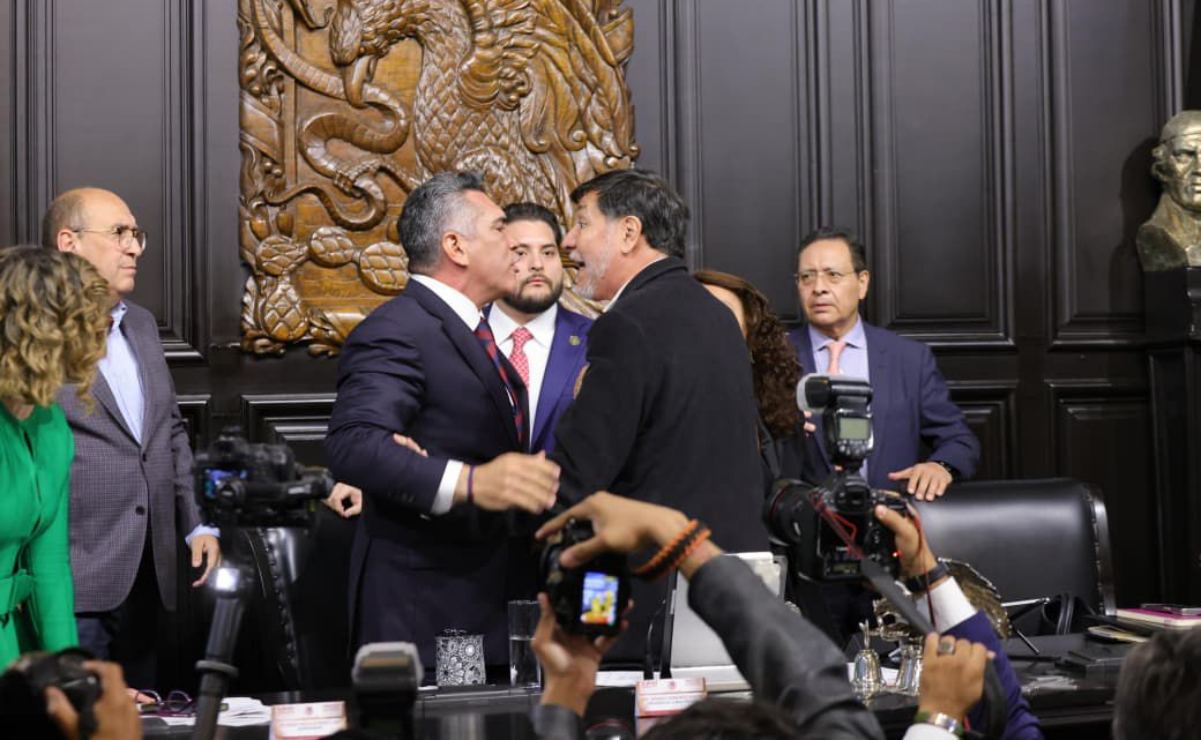 "Él fue el que se me vino encima, me empujó e inició la agresión ...