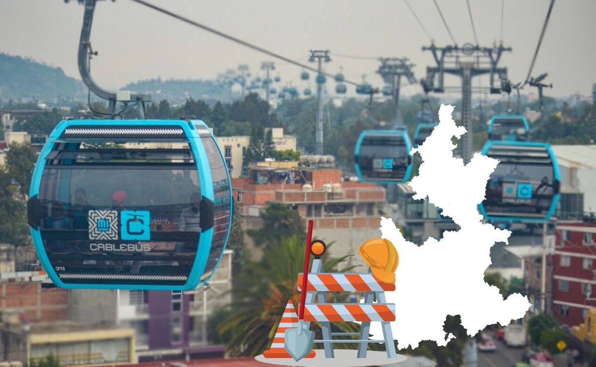 MAPA Cablebús en Puebla: habrá 3 líneas, tendrá 6 terminales y esta ...