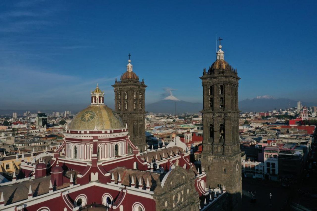 Así era la Catedral de Puebla hace 136 años | El Universal Puebla